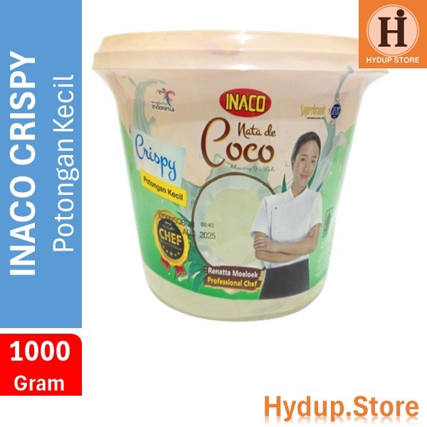 Jual Inaco Nata De Coco Vanilla Potongan Kecil Crispy Ember Plastik 1 ...