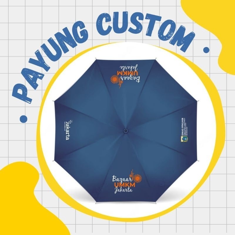 Jual Payung Lipat Premium ( Payung Custom Sablon ) | Shopee Indonesia