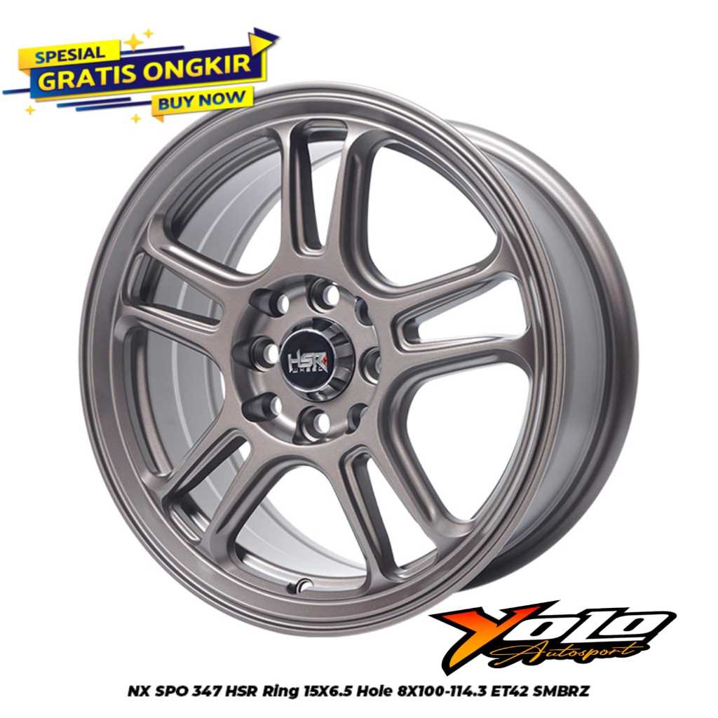 Jual Velg Mobil Ring 15 Hsr NX SPO R15 Cocok Buat Mobil Brio, Agya, Sigra, Vios, Calya, Avanza ...