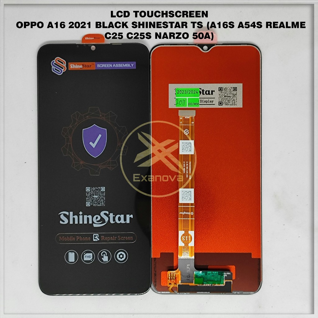 Jual LCD TOUCHSCREEN OPPO A16 2021 TS (A16S A54S REALME C11 C25 C25S NARZO 50A A53S 5G A55 5G ...