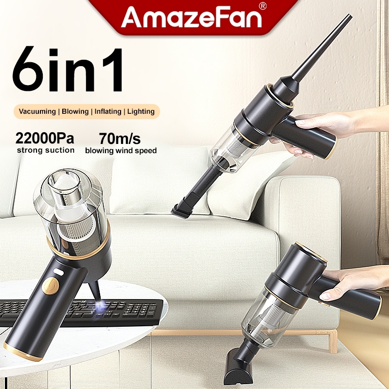 Jual AmazeFan 6 in1 blower kipas mini penyedot debu portable Alat ...