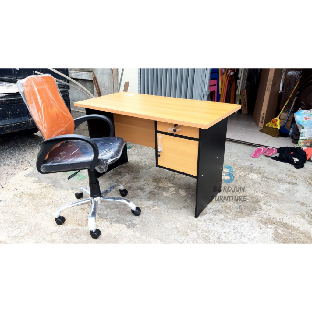 Jual Paket Meja Kantor/Meja Tulis/Meja Kerja Plus Kursi Frontline OC ...