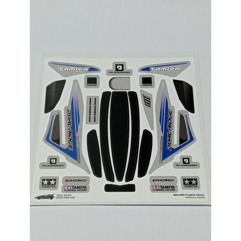 Jual DECAL MINI 4WD DUAL RIDGE/STICKER TAMIYA DUAL RIDGE | Shopee Indonesia