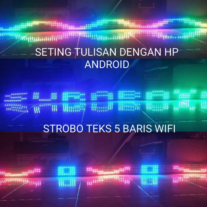 Jual Prestise dalam Setiap Putaran Roda strobokaca running text 5 Baris ...