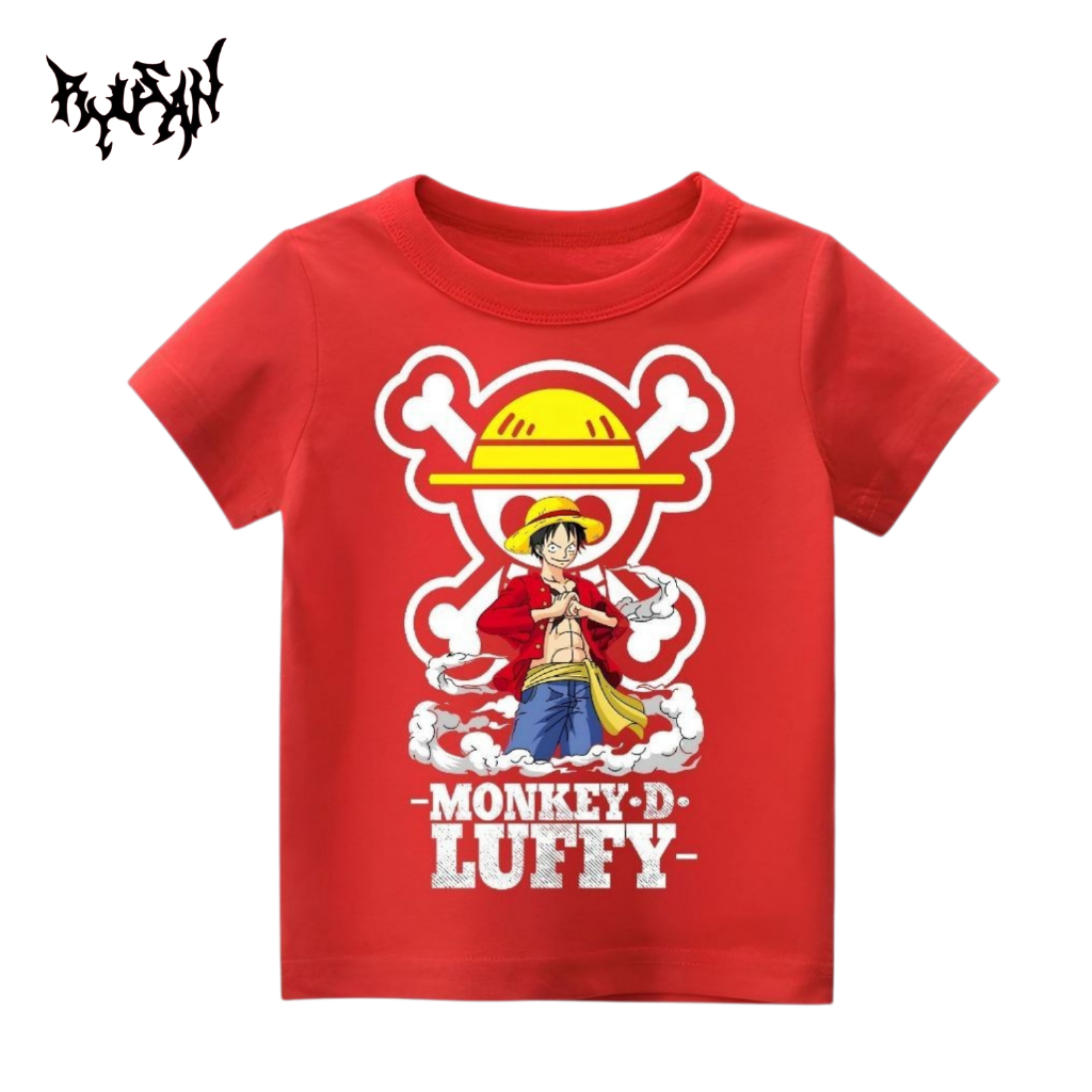 Jual Ryusan Baju Kaos Anak Custom Nama Combed 30s Gambar ANIME ONE ...