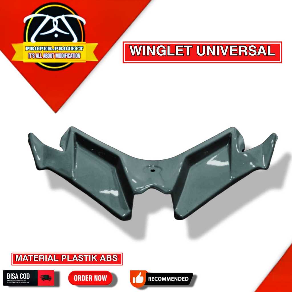 Jual WINGLET UNIVERSAL WINGLET VARIO WINGLET R15 WINGLET VIXION WINGLET ...