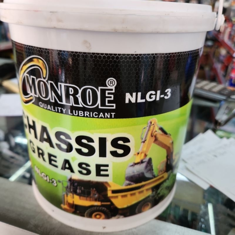 Jual Monroe Chassis Grease NLGI-3 4kg | Shopee Indonesia