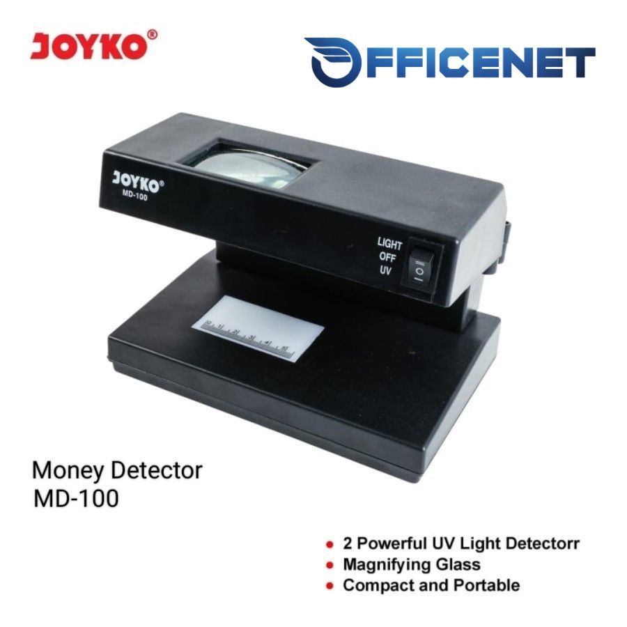 Jual JOYKO PENDETEKSI UANG PALSU TES DETEKSI MONEY DETECTOR MD 100 MD ...