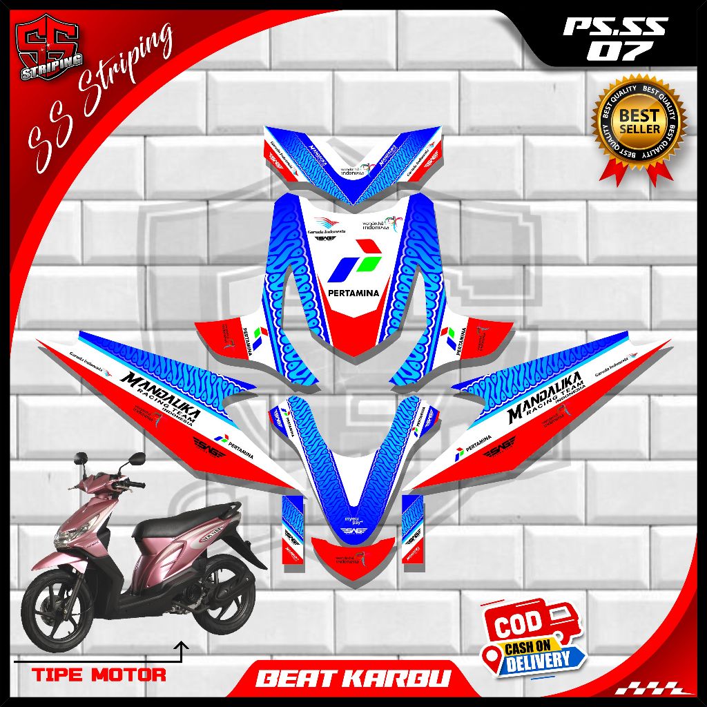 Jual Decal Sticker Full Body Beat Karbu - Sticker Full Body Beat Karbu ...