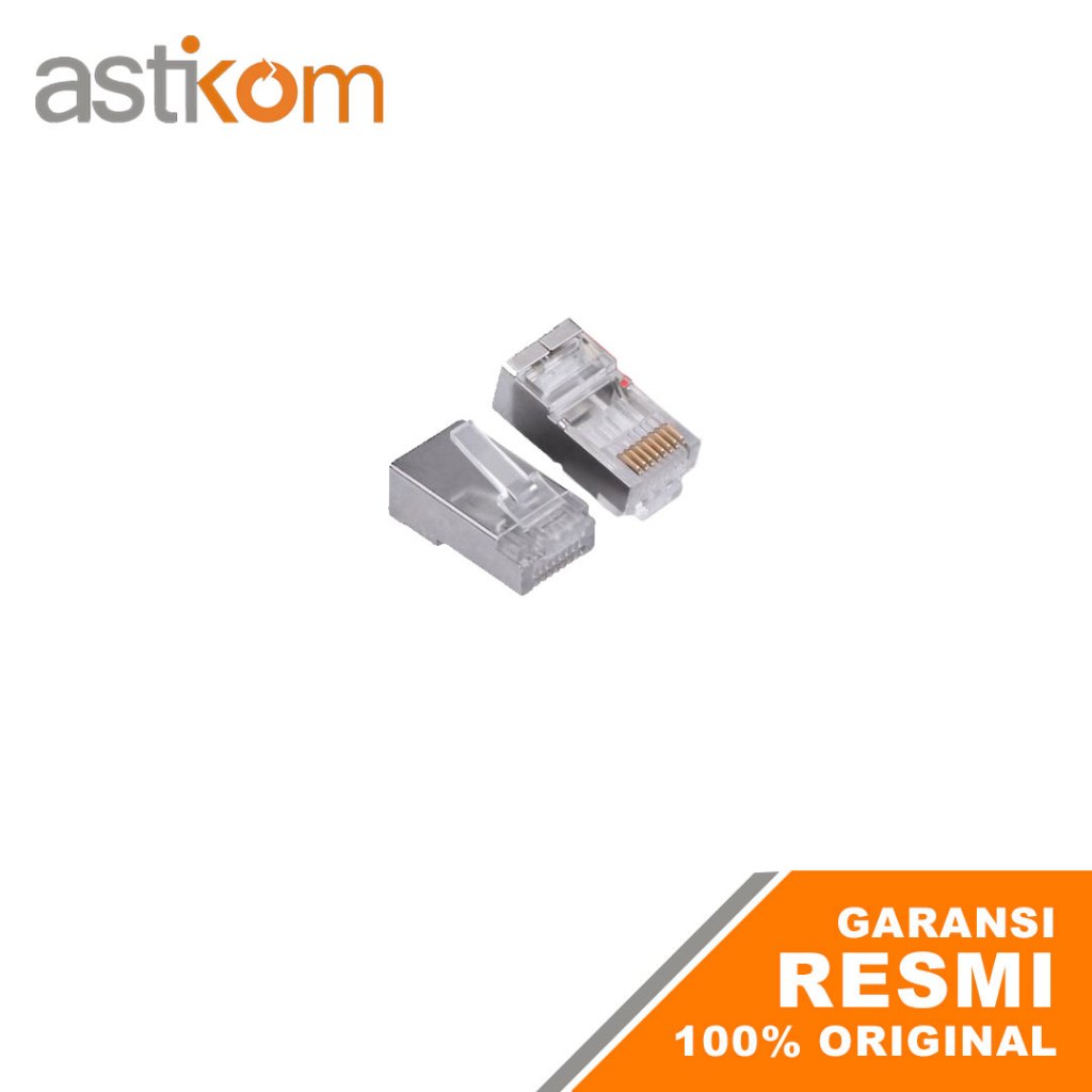 Jual Konektor RJ 45 Connector RJ45 CAT6 Eyota Besi Cat 6 Ecer | Shopee ...