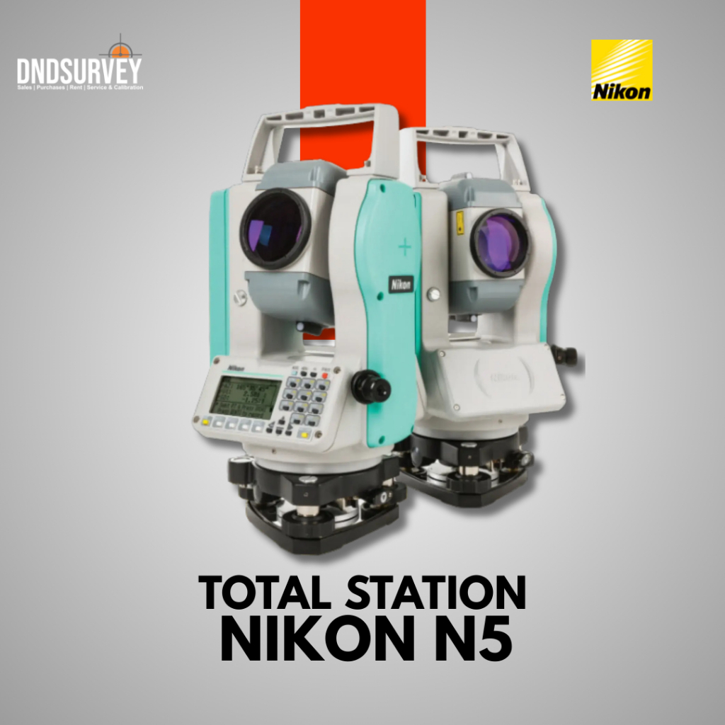 Jual Total Station Nikon N5 Akurasi 5 Detik Sudah Laser Bergaransi ...