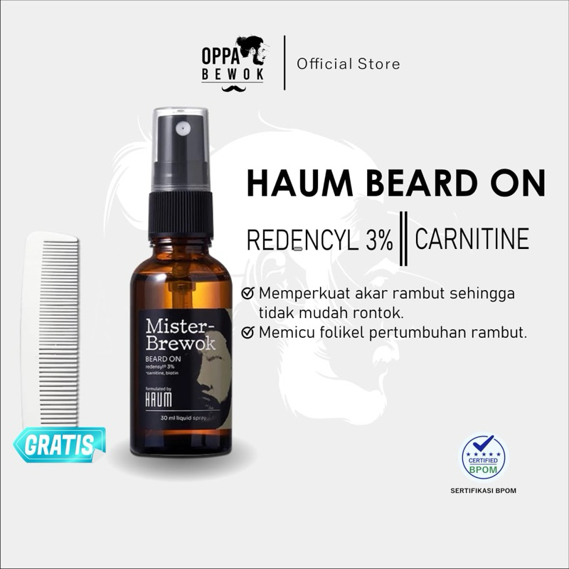 Jual Misterbrewok BEARD & HAIR ON Serum TREATMENT BREWOK RAMBUT ALIS ...