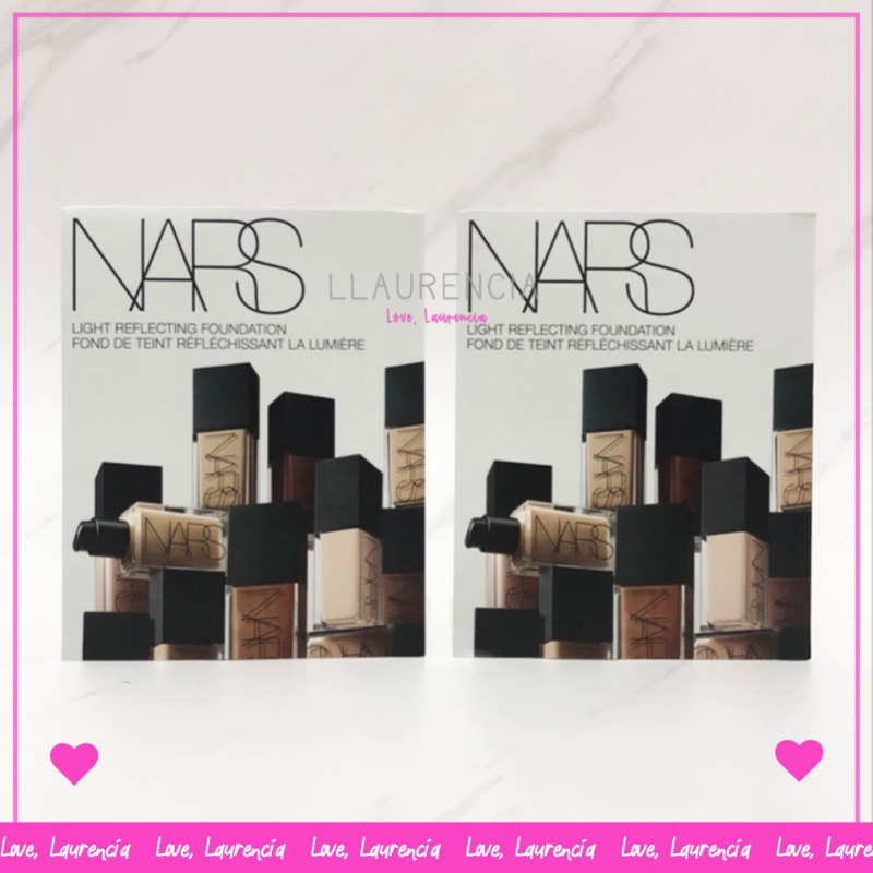 Jual NARS Light Reflecting Advanced Skincare Foundation Sample Set ...