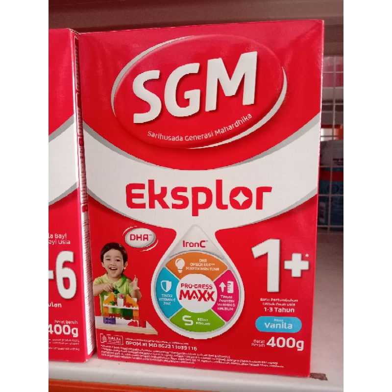 Jual SGM 1+ Eksplor 400 Gram Vanila | Shopee Indonesia