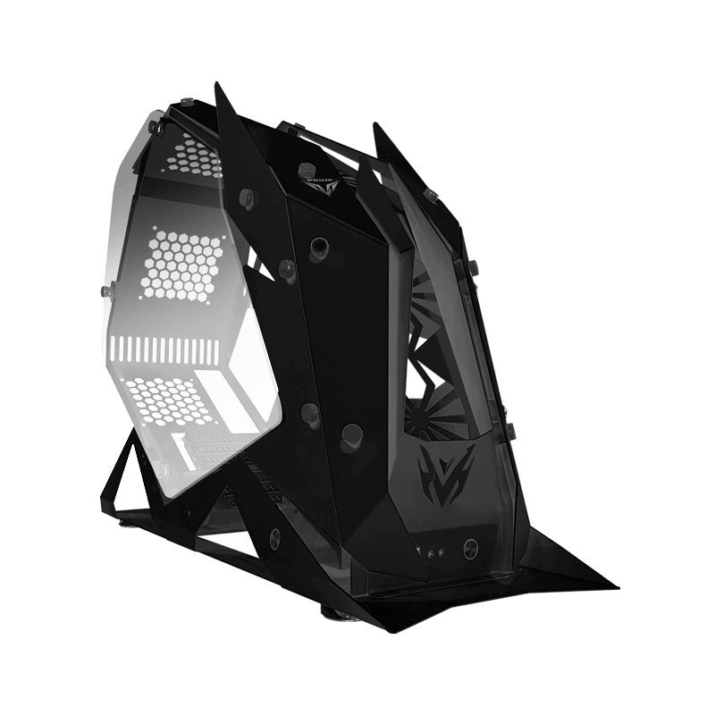 Jual CASING PRIME A-[NT] BLACK - ATX ALUMUNIUM GAMING CASE - TEMPERED ...
