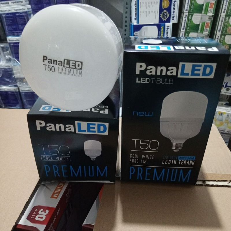 Jual Lampu LED Panaled 50 Watt jumbo capsule tabung lampu besar 50W super terang 4000Lm murah ...