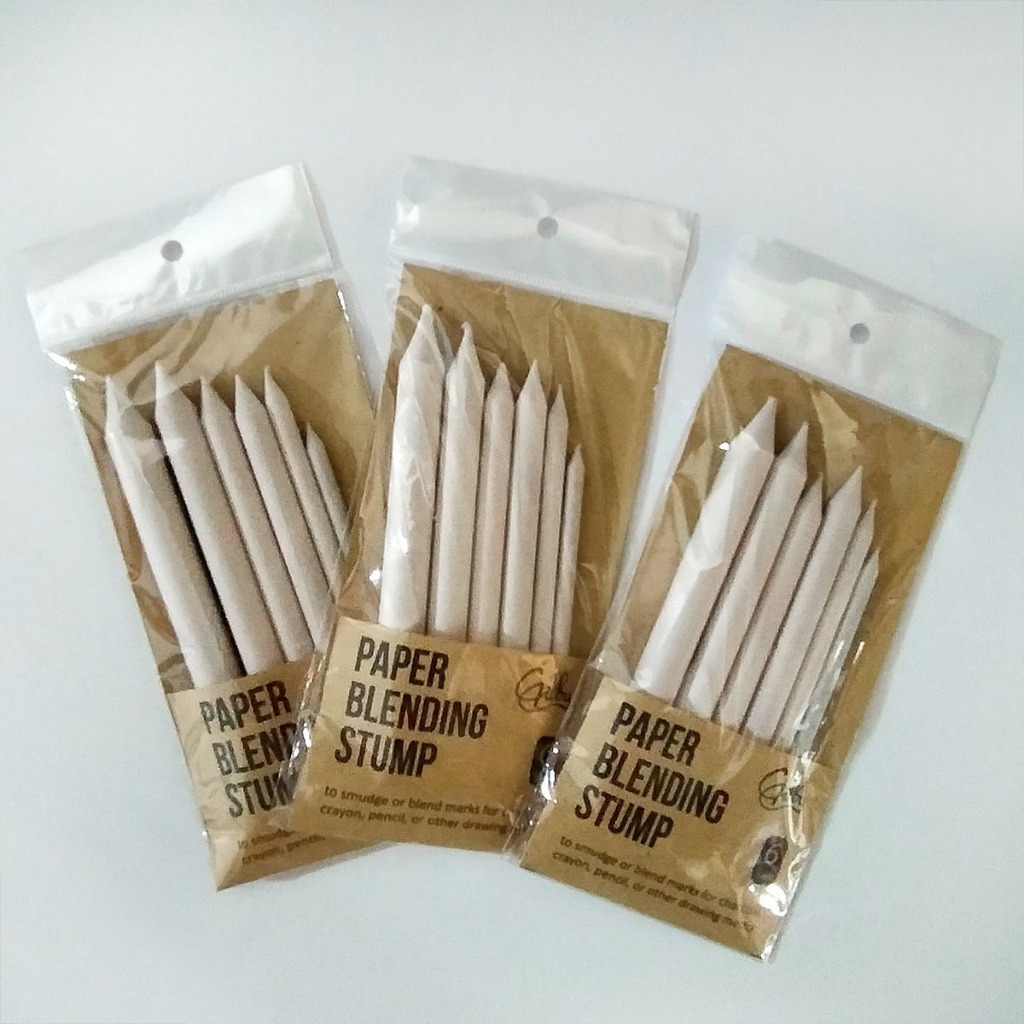 Jual Paper Stump Blending Stumps Dusel Sketsa Pensil Charcoal Isi 6 ...