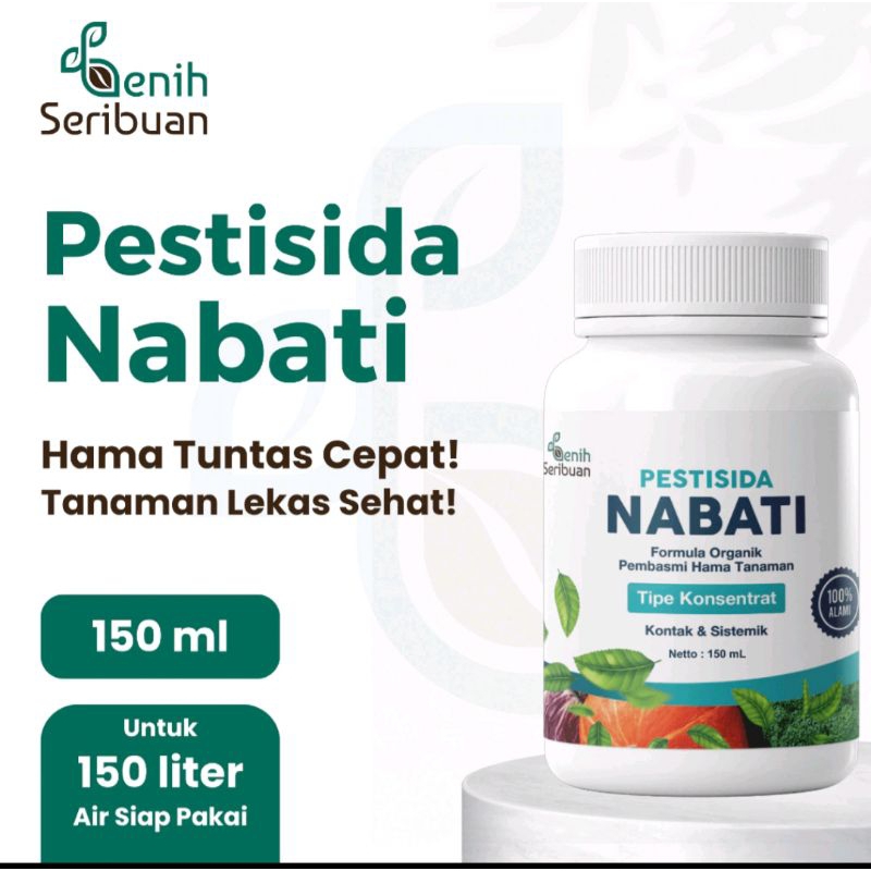 Jual PESTISIDA NABATI Insektisida Fungisida Bakterisida Organik 3in1 150ml | Shopee Indonesia