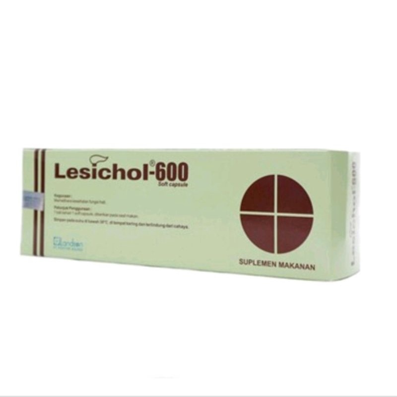 Jual LESICHOL 600 MG 1 STRIP | Shopee Indonesia