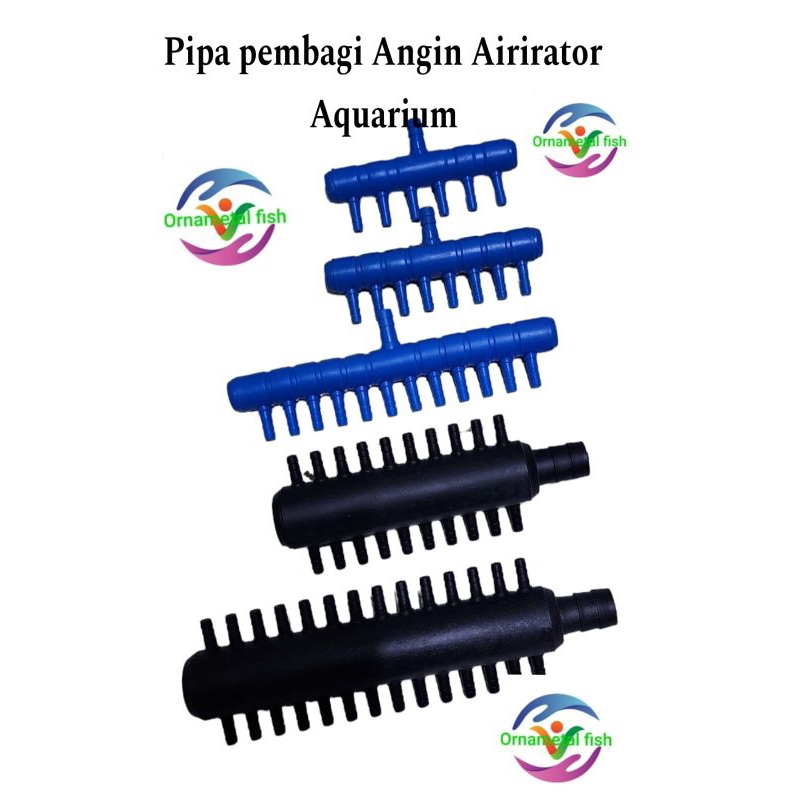 Jual Pipa pembagi Angin/oksigen Aquarium cabang 20 dan 28 cabang ...
