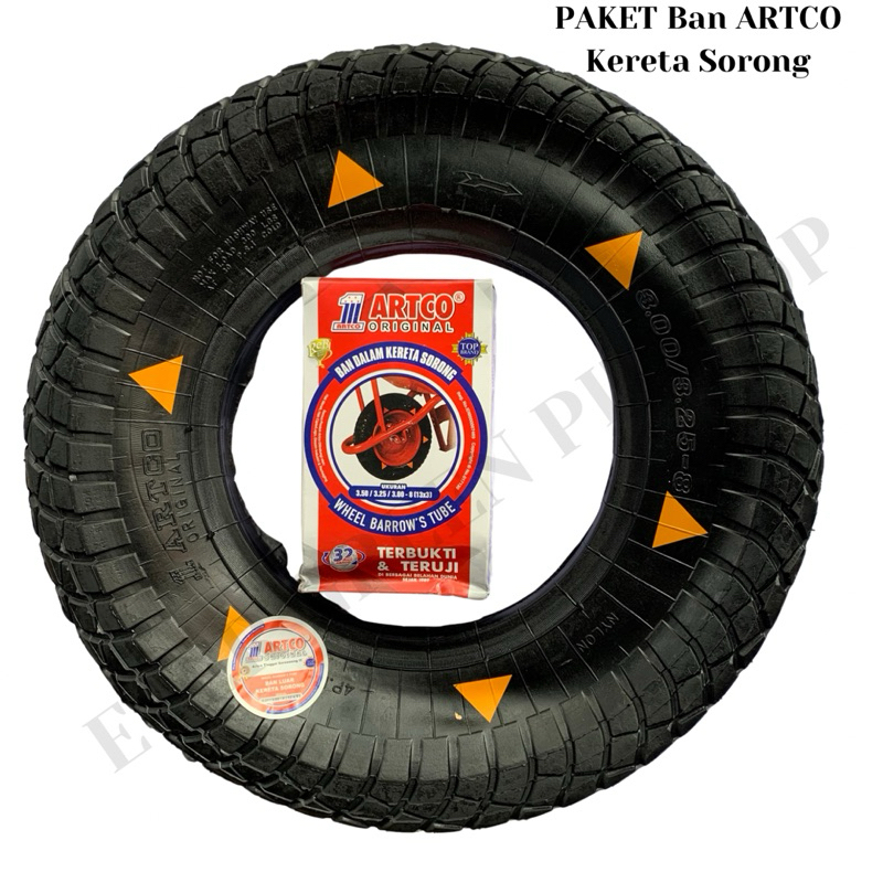 Jual PAKET BAN LUAR dan BAN DALAM No 1 ARTCO ORIGINAL for Gerobak ...
