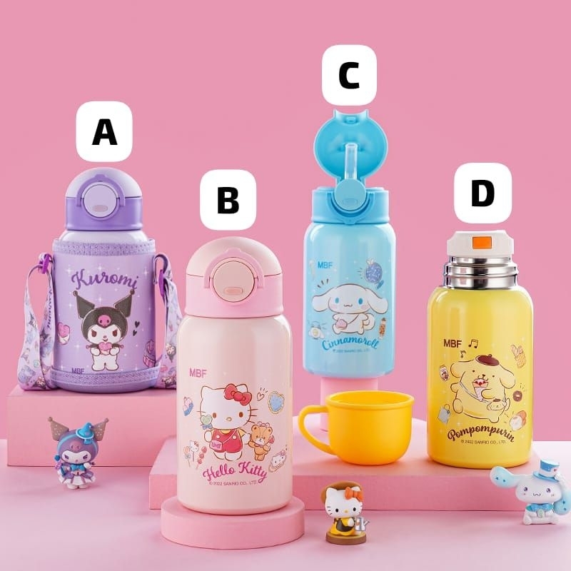 Jual Botol Thermos Sanrio Botol termos sanrio termos stainless 316 termos anak sanrio thermos ...
