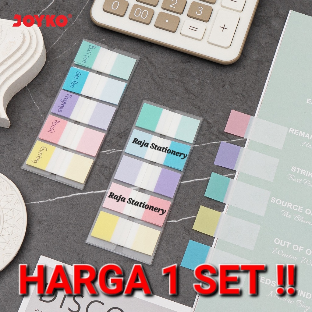 Jual Joyko Index Mark Memo Stick Penanda Pembatas Buku Kertas Joyko
