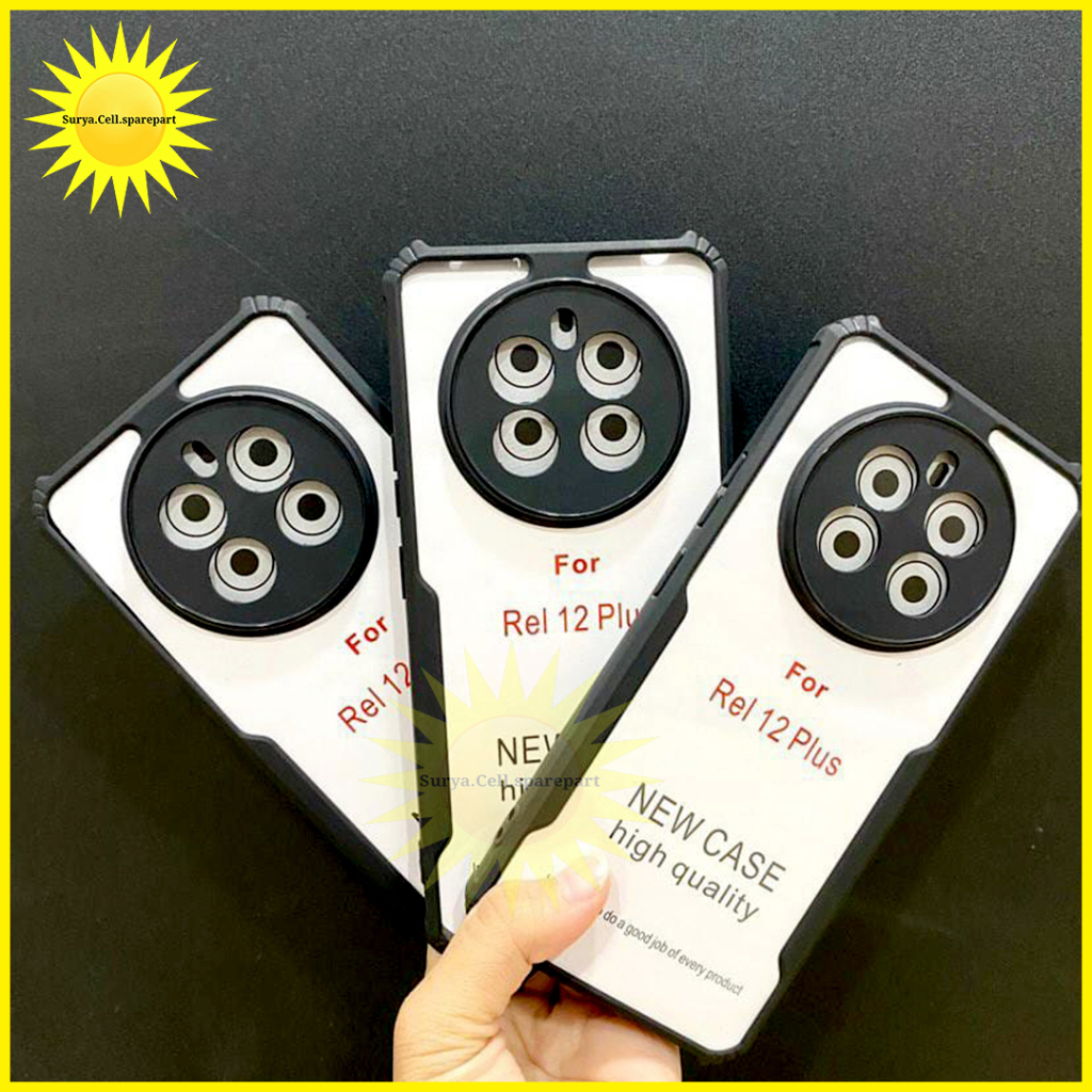 Jual Clear Softcase Shockproof Realme 11 4g 11x 5g Realme 12 5g 12 Plus 5g 12 Pro Plus 5g Realme ...