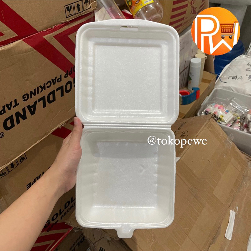 Jual KCS-03 POLOS/ Sterofoam polos / Styrofoam / Gabus Makanan / Dus ...