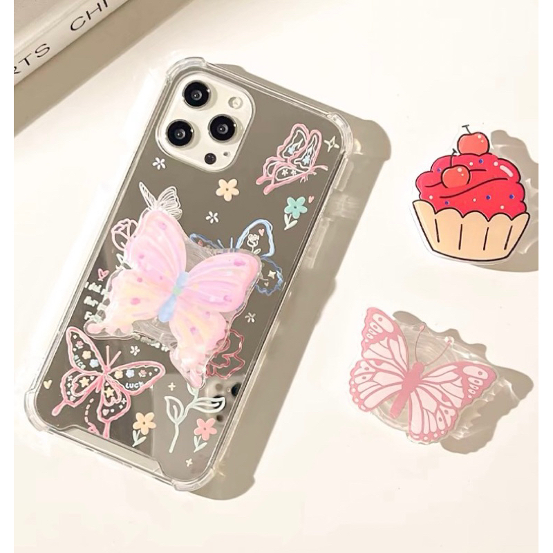 Jual LITTLE DAISY | Korean Popsocket Aesthetic Kupu Kupu / Korea ...