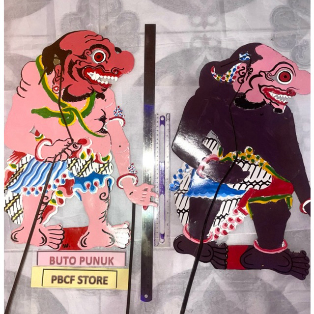Jual WAYANG KERTAS BUTO PUNUK | Shopee Indonesia