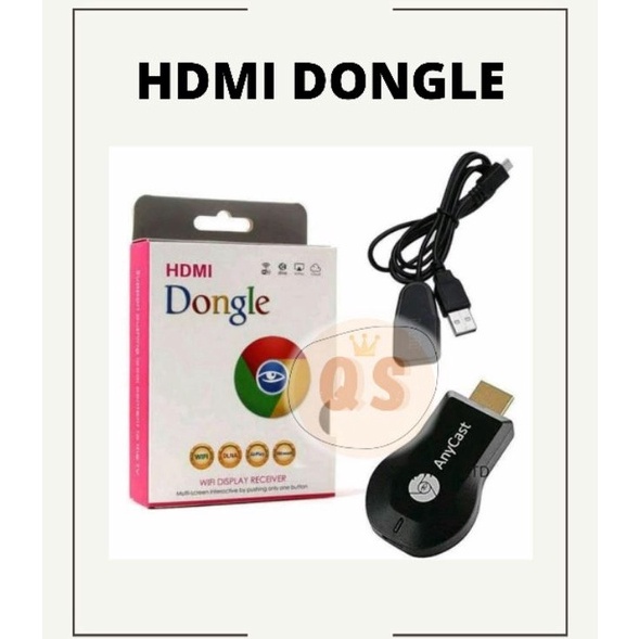 Jual NQE HDMI DONGLE ANYCAST DONGLE WIRELESS HDMI DONGLE M2 L | Shopee ...