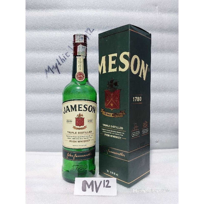 Jual Botol bekas minuman keras Import Jameson + Box | Shopee Indonesia