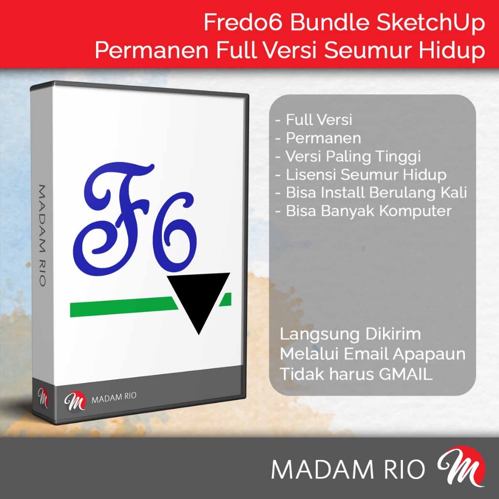Jual Lisensi Original Fredo6 Bundle SketchUp Bebas Update Selamanya ...