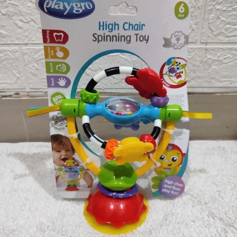 Jual Playgro High Spinning Toy Babychair - Mainan Kursi Makan Bayi ...