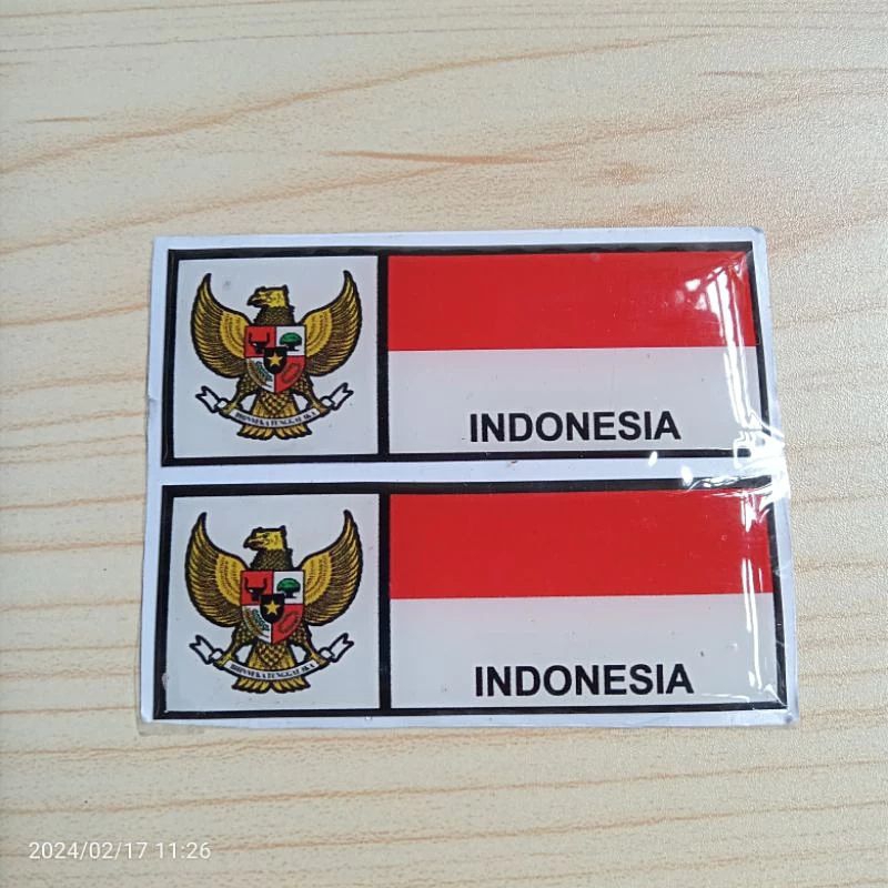 Jual Stiker Emblem Bendera Indonesia Resin | Shopee Indonesia