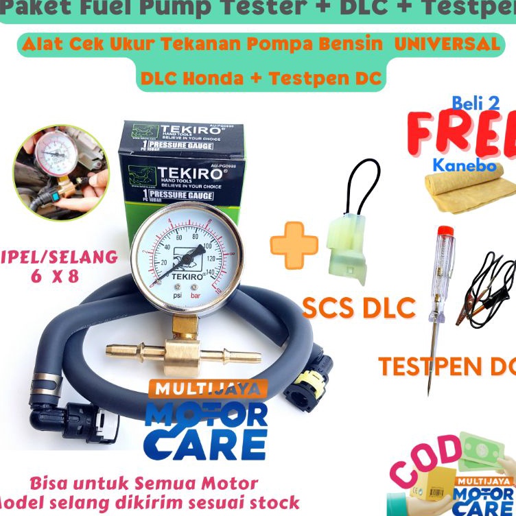 Jual Gaya Futuristik PROMO LENGKAP UNIVERSAL Fuel Pump Tester Pressure ...