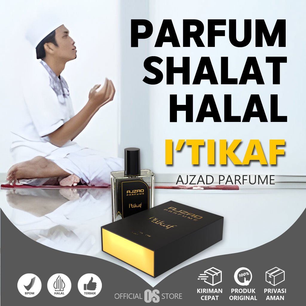 Jual Parfum Halal Untuk Shalat - AJZAD I'TIKAF - Eau De Parfume EDP ...