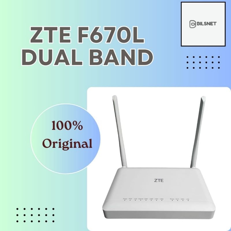 Jual ZTE ZXHN F670L Dual Band GPON | Shopee Indonesia