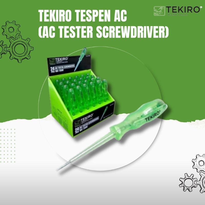 Jual TEKIRO TestPen AC Tespen AC / Obeng Tespen Ac Tester Pen Tespen ...