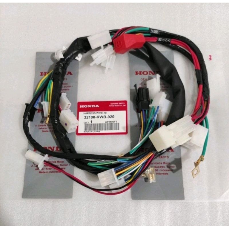 Jual Kabel Body Set KWB Honda Blade 110 Revo Absolute Kualitas ORI ...