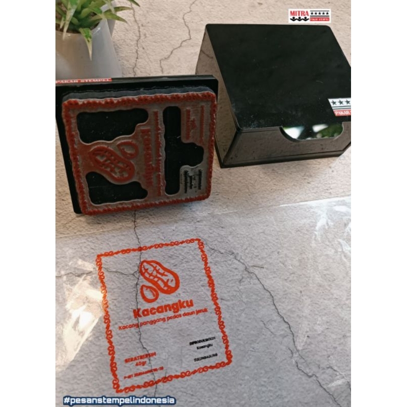 Jual Stempel plastik stempel kemasan plastik opp stempel plastik jumbo ...