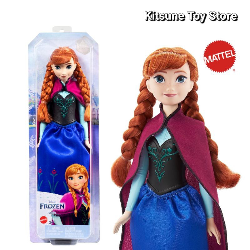 Jual Disney Frozen Anna Doll Original Mattel - Mainan Boneka Anak ...