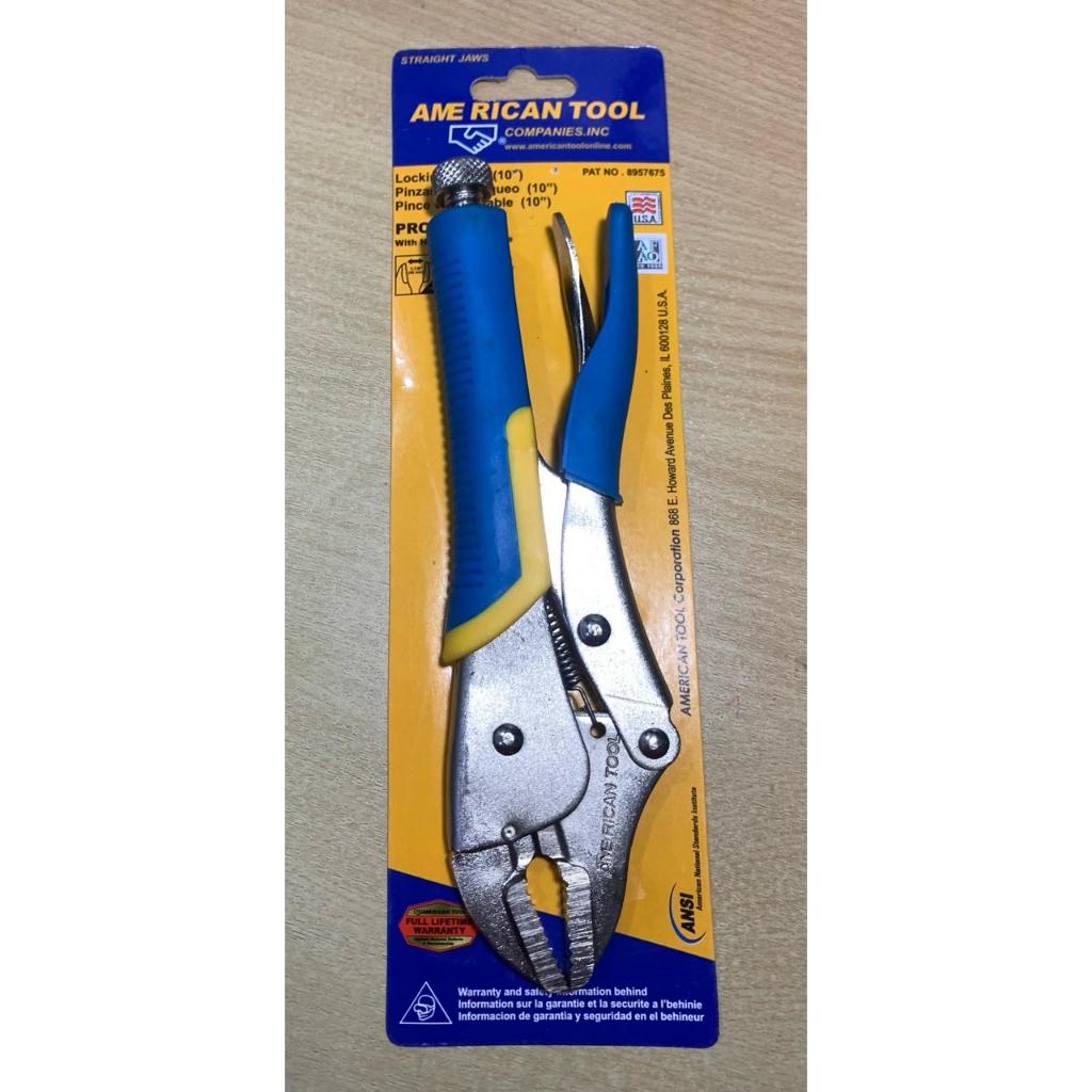 Jual Locking Pliers / Tang Buaya PRO SERIES American Tool ( STRAIGHT ...