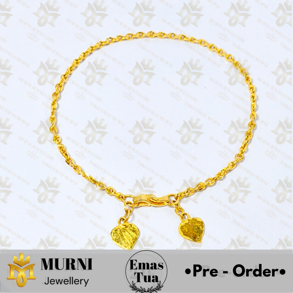 Jual Gelang Emas Tua Asli Model Rante Medan - Toko Emas Murni | Shopee ...