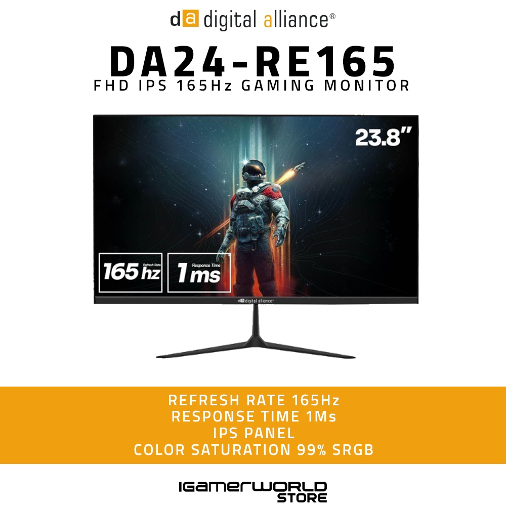 Jual Digital Alliance DA24-RE165 FHD IPS Panel 165Hz Gaming Monitor ...