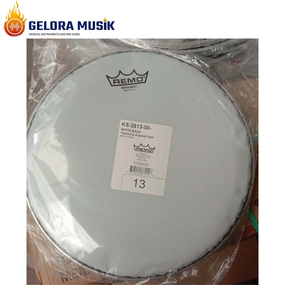 Jual Head Snare Drum Remo White Max KS-2613-00 | Shopee Indonesia