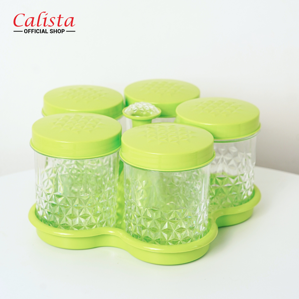 Jual [PAKET HEMAT] Calista Premium New Toples Bunga Kristal 6 Daun Set ...
