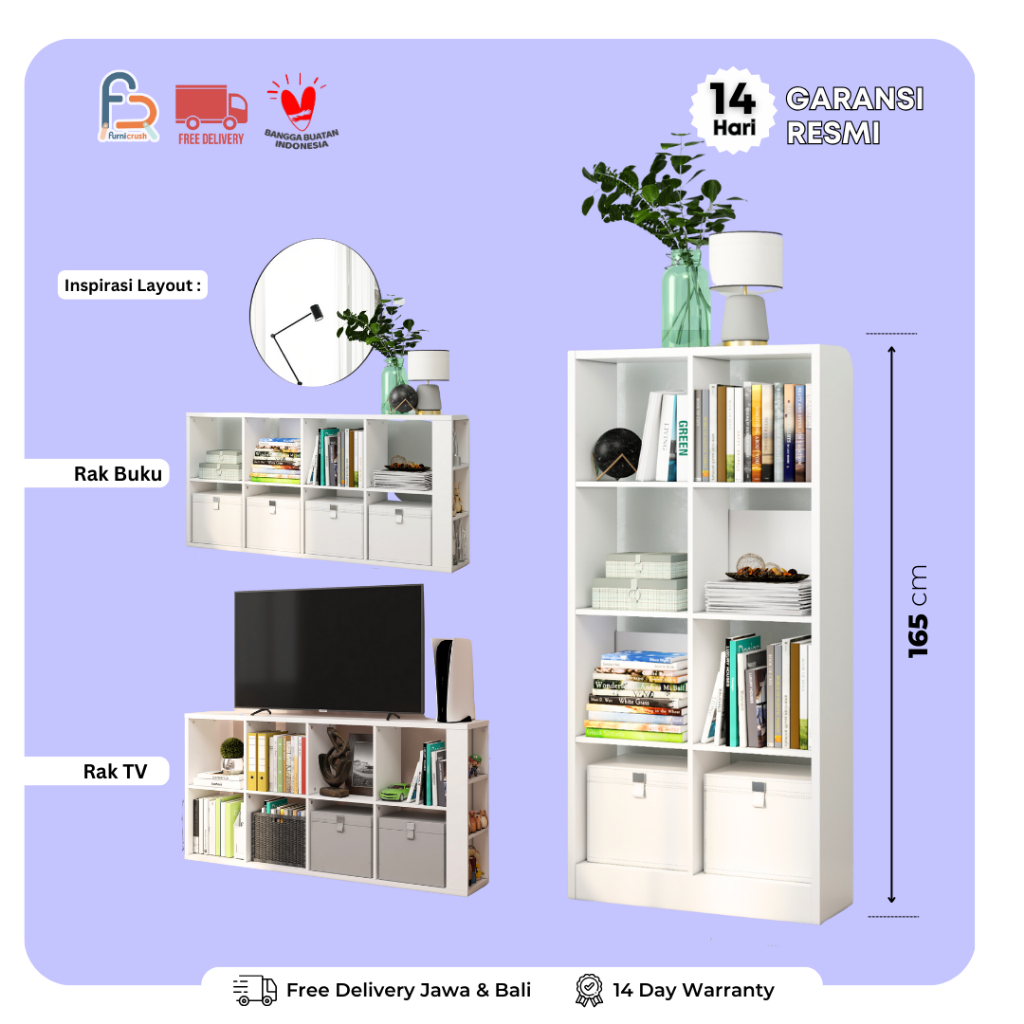 Jual Furnicrush Rak Multifungsi/ Lemari Serbaguna / Rak Serbaguna ...