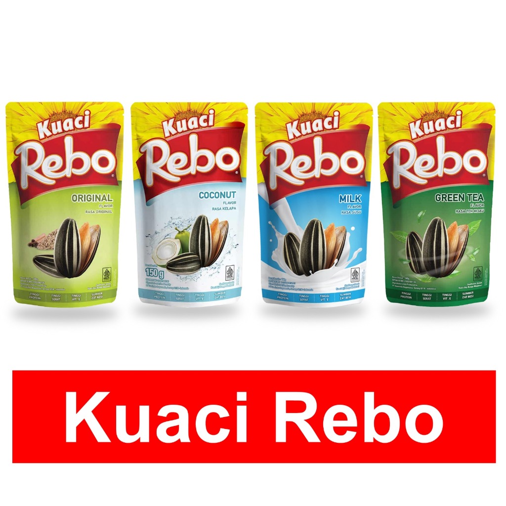 Jual Kuaci Rebo Ukuran Besar 140 gr PROMO HALAL!!!! | Shopee Indonesia